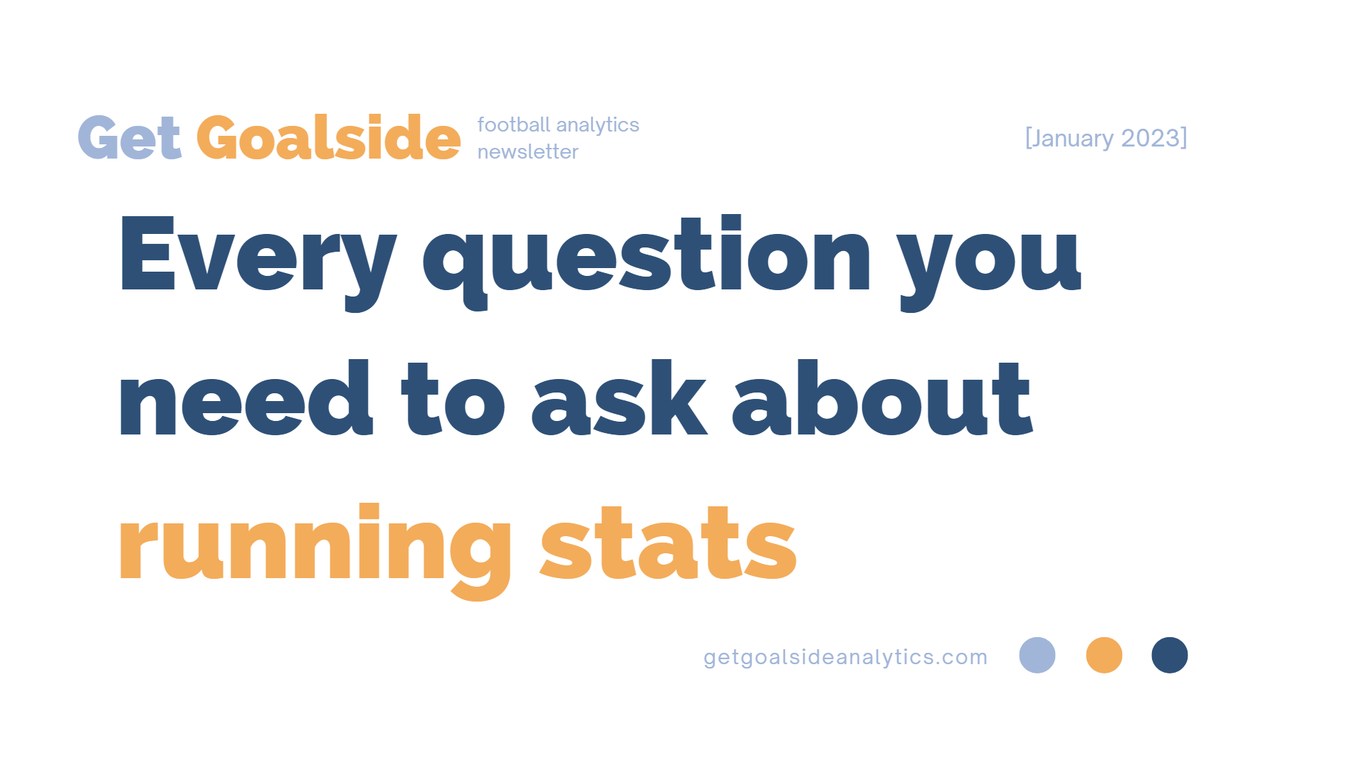 Every question you need to ask about running stats