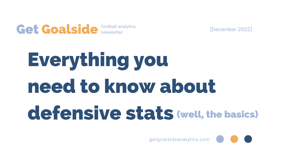 Everything you need to know about defensive statistics (well, the basics)